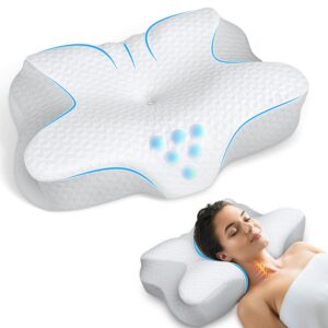 zibroges upgrade your sleep orthopedic contoured pillow – neck and headache relief