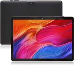 sgin 10.1 inch tablets, android 12 tablet, 2gb ram 64gb rom, quad-core processor, 5000mah, 2+5mp camera, wifi, ips hd touch screen (black)