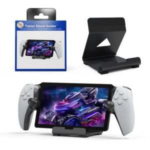 handheld game console holder tablets stand,tablet stand for playstation portal/for rog ally/for legion go game machine tablet stand holder accessories (black)