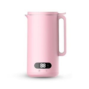 taparu soy milk maker 110/220v soymilk maker electric juicer mixer fruit juice extractor blender food processor smoothie maker milkshake machine 350ml (color : pink)