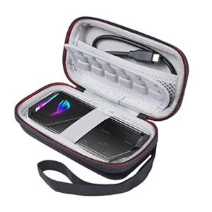 aonke hard travel case replacement for asus rog strix arion external portable enclosure case adapter (case for rog strix arion)