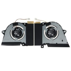 cpu & gpu cooling fan for asus rog zephyrus g14 ga401q ga401qc ga401qe ga401qh ga401qm ga401ihr 12v 1a fn58 fnnw 13nr05s0ap0101 dfsck22d05883k fn59 fnnx 13nr05s0ap0201 dfsck221151818 12v 1a