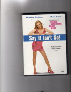 say it isn't so! [dvd]