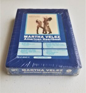 martha velez american heartbeat vintage 8 track tape still sealed