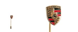 porsche crest stick pin