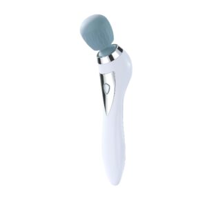 asopal handheld cordless personal wand massager, muscle massager for neck back shoulder waist leg feet, portable full body massager, tension relief use, rechargeable body massager