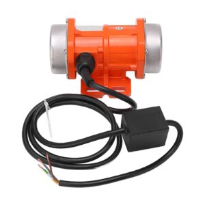 110v vibrating motor 110v 3600rpm single asynchronous motor concrete vibrator micro vibration motor vibrator aluminum power concrete vibrators (100w)