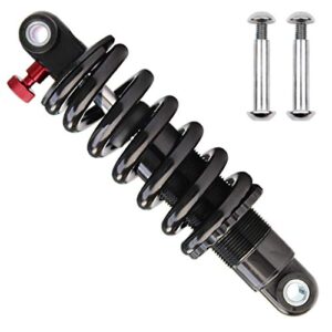 lvtu bike rear shock absorber spring suspension 125mm/ 150mm/ 165mm/ 190mm for xc soft tail, electric, scooter, folding (color : 125mm, size : 1000 lbs)