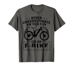 ebike cyclist, e-bike, cyclist, mountain biker t-shirt