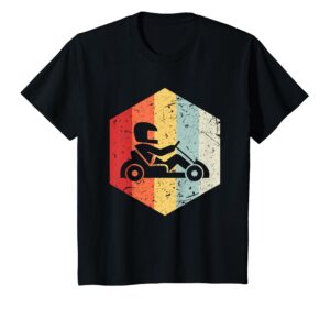 kids go kart racing retro vintage t-shirt