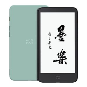 moaan inkpalm 5 e-reader (32g) - mini ebook reader with 5.2” e-ink screen and wi-fi, adjustable brightness for adults, kids & seniors (green)