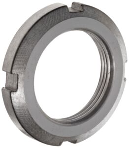 fag km8 locknut, standard, right hand, metric, 40mm id, 58mm od, 6mm width, 1.5mm pitch