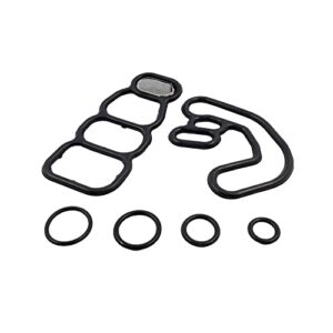 riloer 1 set 15826-rdv-j01, head cylinder solenoid valve gasket set, compatible with honda odyssey pilot hybrid