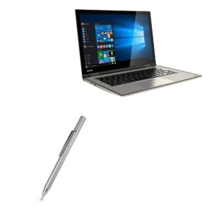 boxwave stylus pen compatible with toshiba satellite radius 12 - finetouch capacitive stylus, super precise stylus pen for toshiba satellite radius 12 - metallic silver