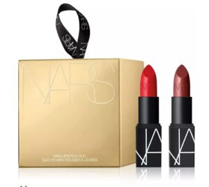 nars 2 pc mini lipstick ornament set