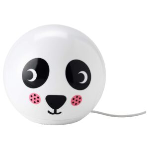 ikea 503.567.43 Ängarna led table lamp, panda pattern