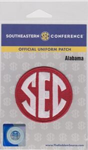 alabama crimson tide sec football jersey uniform patch ncaa college jersey