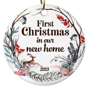 iamagoodlady home christmas ornament 2023,first christmas home ornament 2023,family christmas ornaments,2023 christmas ornament,christmas tree ornaments nightmare before christmas 50 cent item