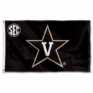 college flags & banners co. vandy commodores sec 3x5 flag