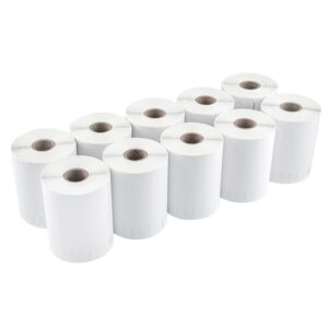 l liked 4x6 thermal shipping labels, 10 rolls, compatible with dymo 1744907, compatible zebra and rollo printers(220 labels per roll)