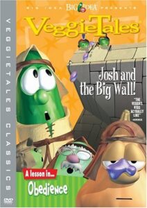 veggie tales: josh and the big wall! [dvd]