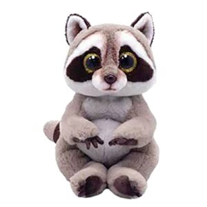 ty beanie bellie petey the racoon - 6 inch