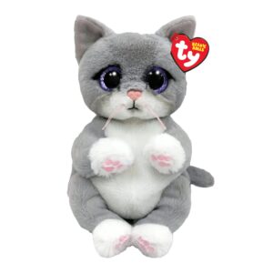 ty beanie bellies small - morgan the cat, 6 inch