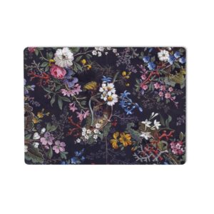 mightyskins skin compatible with microsoft surface laptop 5 13.5” full wrap kit - midnight blossom | protective, durable, and unique vinyl decal wrap cover | easy to apply | made in the usa