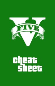 gta cheat sheet: for xbox one