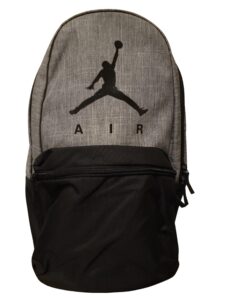 nike air jordan jumpman backpack (one size, carbon heather/black)