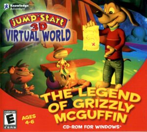 jumpstart 3d virtual world: the legend of grizzly mcguffin