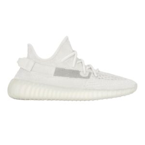 adidas mens yeezy boost 350 v2 lace up sneakers shoes casual - white - size 10.5 m