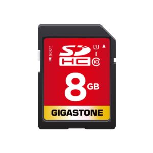 gigastone 8gb sd card uhs-i u1 class 10 sdhc memory card full hd video canon nikon sony pentax kodak olympus panasonic digital camera