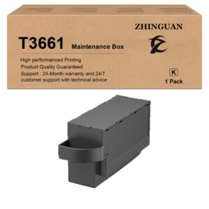 zhinguan t3661 ink maintenance box remanufactured work for expression premium xp-6000 xp-6100 xp-8500 xp-8600 xp-15000 xp-970 printers