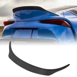 aerobon real carbon fiber trunk spoiler compatible with 2019-2024 toyota gr supra a90 a91 coupe (a style)