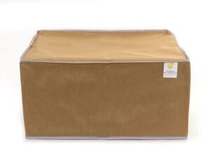 the perfect dust cover, tan nylon cover for epson expression photo hd xp-15000 wide-format printer, anti static, waterproof cover dimensions 18.7''w x 14.5''d x 6.3''h by the perfect dust cover llc