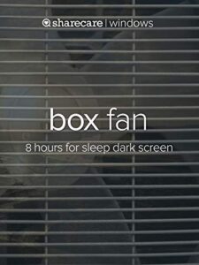 box fan 8 hours for sleep