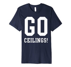 go celings! ceiling fan halloween costume t-shirt premium t-shirt