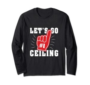 let's go ceiling lazy halloween costume ceiling fan costume long sleeve t-shirt