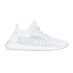 adidas mens yeezy boost 350 v2 reflective fw5317 cloud white - size 9