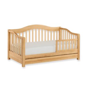 dream on me toddler day bed in natural, greenguard gold certified, 54.5x29x28 inch (pack of 1)