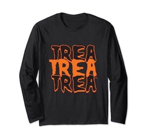 trea turner philadelphia baseball halloween name mlbpa long sleeve t-shirt