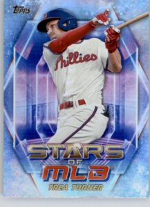 2023 topps stars of the mlb #smlb-47 trea turner nm-mt philadelphia phillies baseball