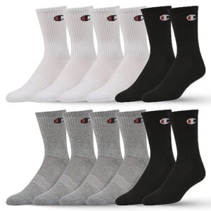 champion boys socks and girls socks 12 pair crew low cut no show ankle quarter socks for girls