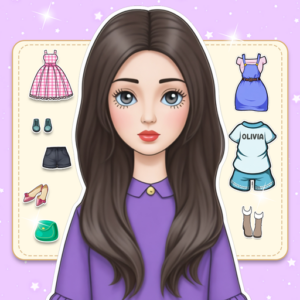 chibi doll dress up games for girls - avatar creator spa and makeover games