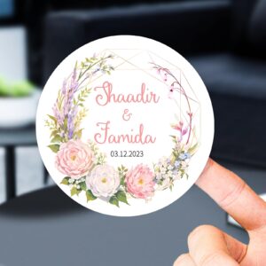 youdian custom stickers personalized stickers lables for businesses logo and name,birthday party baby candy candle gift boxes wedding favors labels thank you stickers (vinyl stickers)