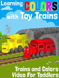 learning colors with toy trains - trains and colors video for toddlers