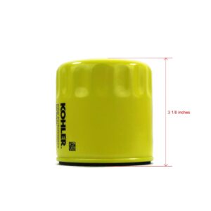 kohler (2 pack) 52 050 02-s1 engine oil filter extra capacity for m18 - m20, cv11 - cv16, ch11 - ch16, lv560 - lv675, cv460 - cv490