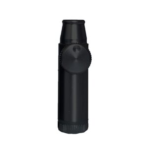 isnuff metal leak-proof bottle spice dispenser - series ii (black)