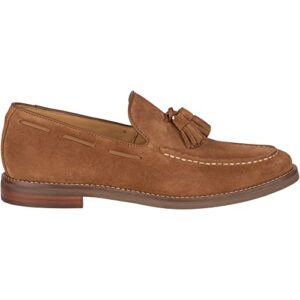 sperry men's gold cup exeter tassel loafer, dark snuff,13